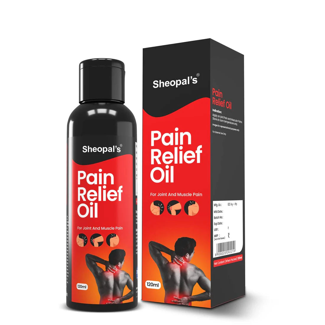 Buy Ayurvedic Pain Relief Oil For Joint and Body Pain - Sheopals